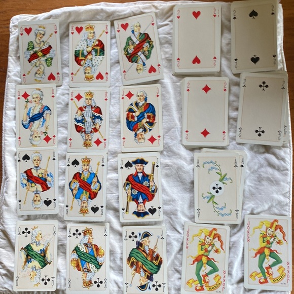 Handa | Games | Vintage Luxus Salon Kort Handa Spillekort No 99 ...